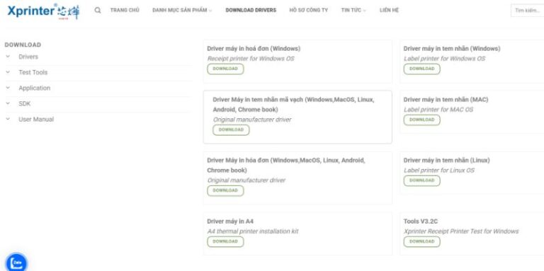 Driver Xprinter XP-80C: Cách Tải & Khắc Phục Lỗi Nhanh Chóng